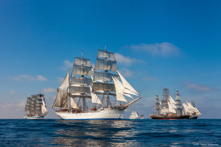 Spennende 1.etappe i årets Tall Ships Races - Statsraad Lehmkuhl